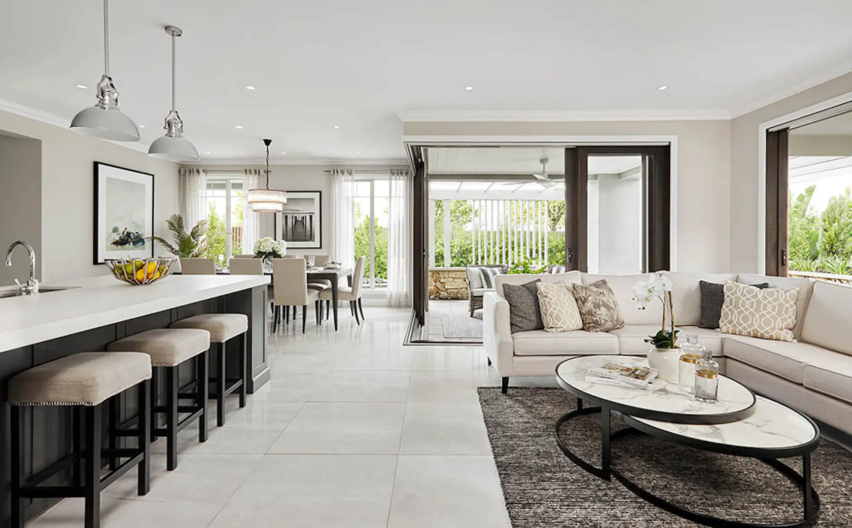 Open-Plan Living - Kitchen, Living & Dining Combined