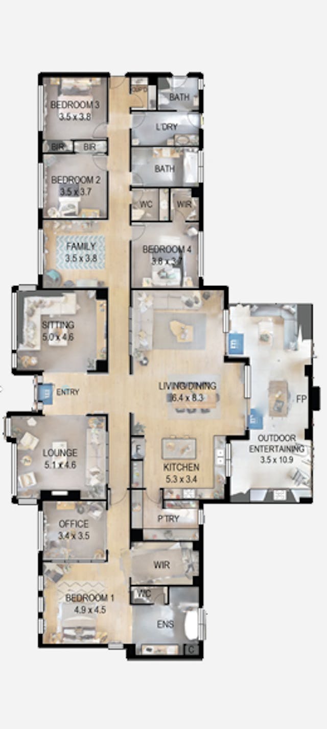 The Denver Design By Metricon Queensland - Check the Plan | Metricon Homes