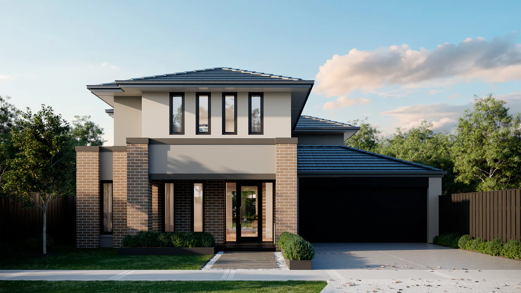 Evelyn - Dual Occ Home Designs In Melbourne - Metricon
