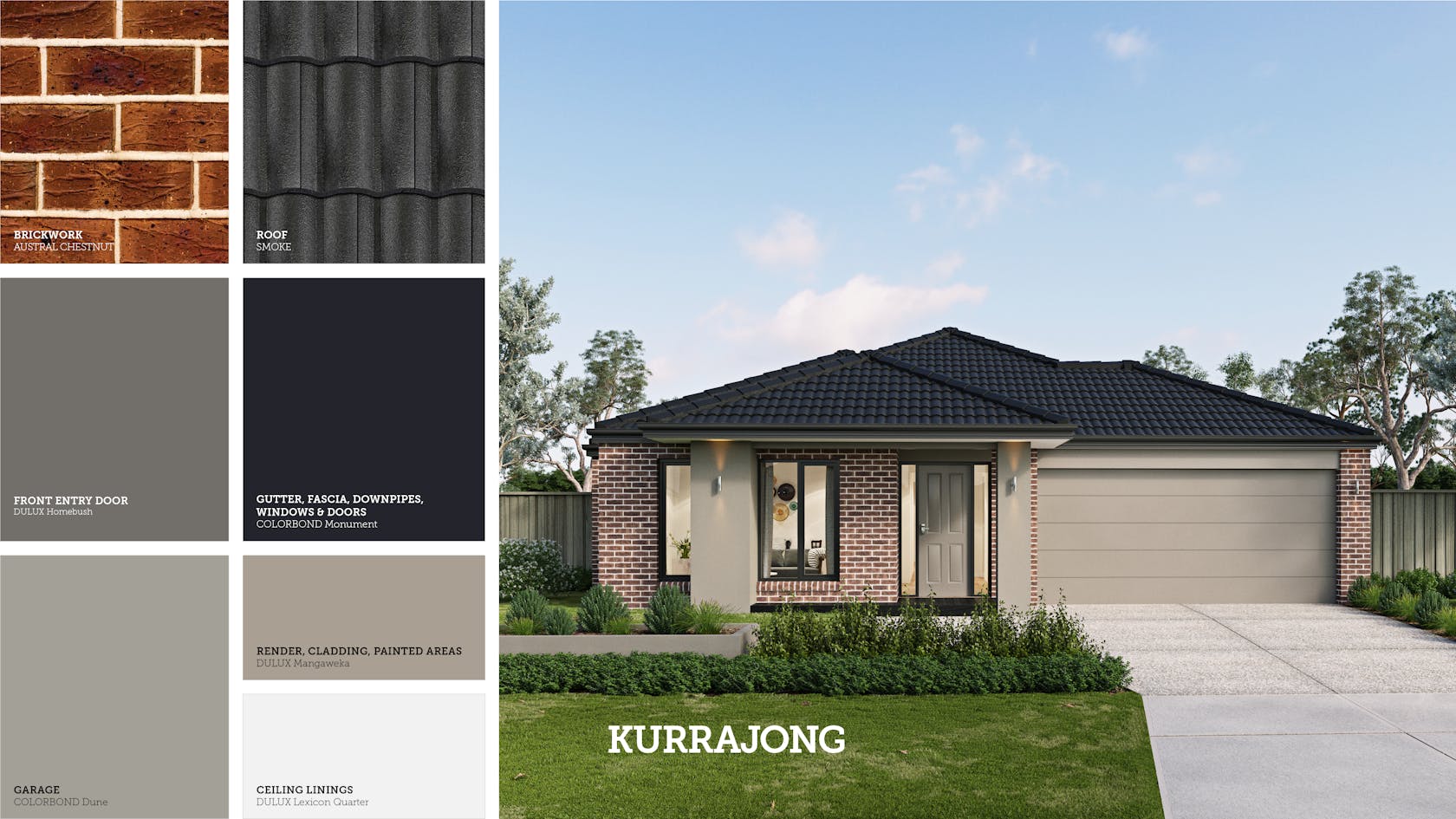 HomeSolution Colour Selection - Home Design At Metricon